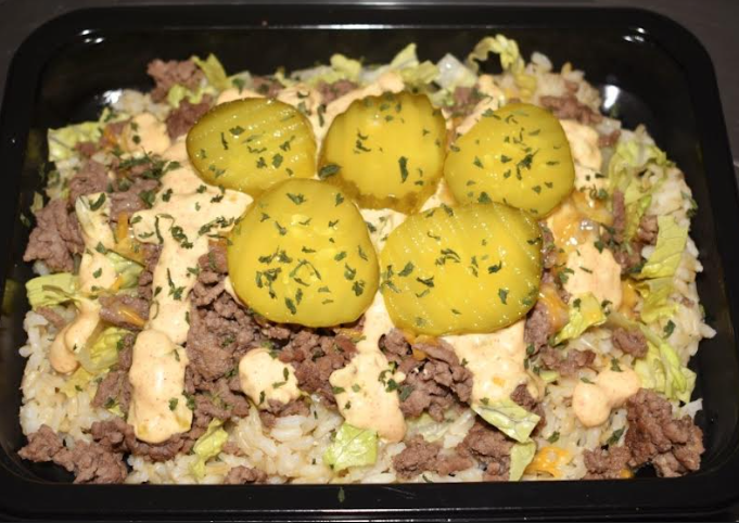 PROTEIN PLUS! BIG MAC RICE BOWL – Healthy Meals Direct